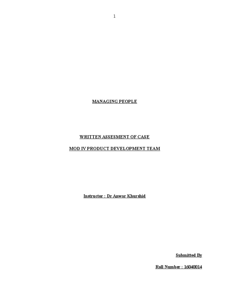 Managing People - Case Study | Download Free PDF | Honeywell | Hvac