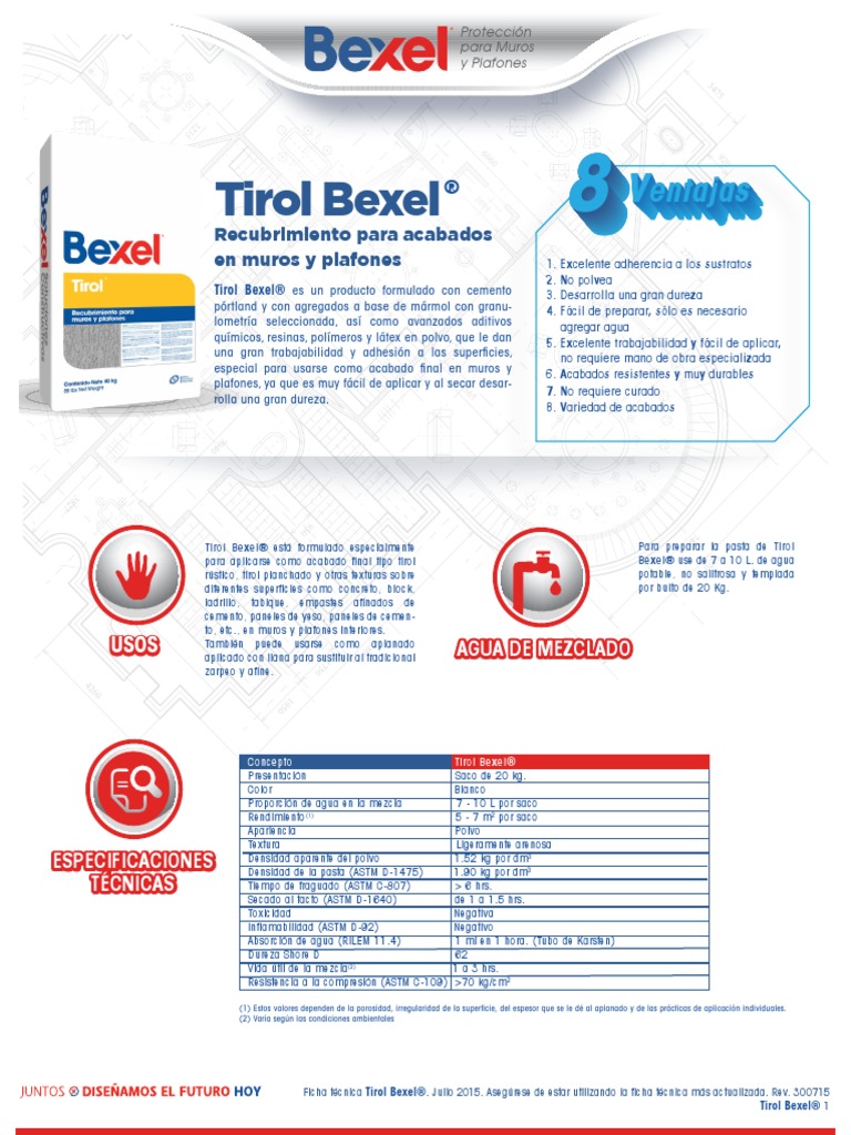 Tirol | PDF | Cemento | Pintar