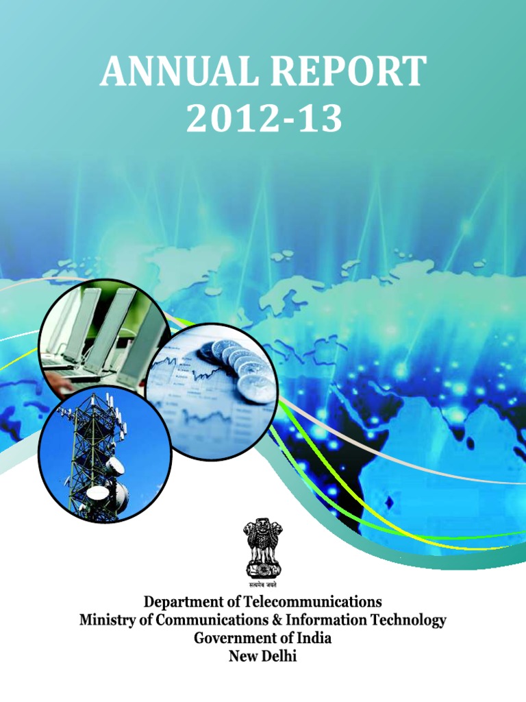 Telecom Annual Report-2012-13.pdf | Telecommunication | Internet Access