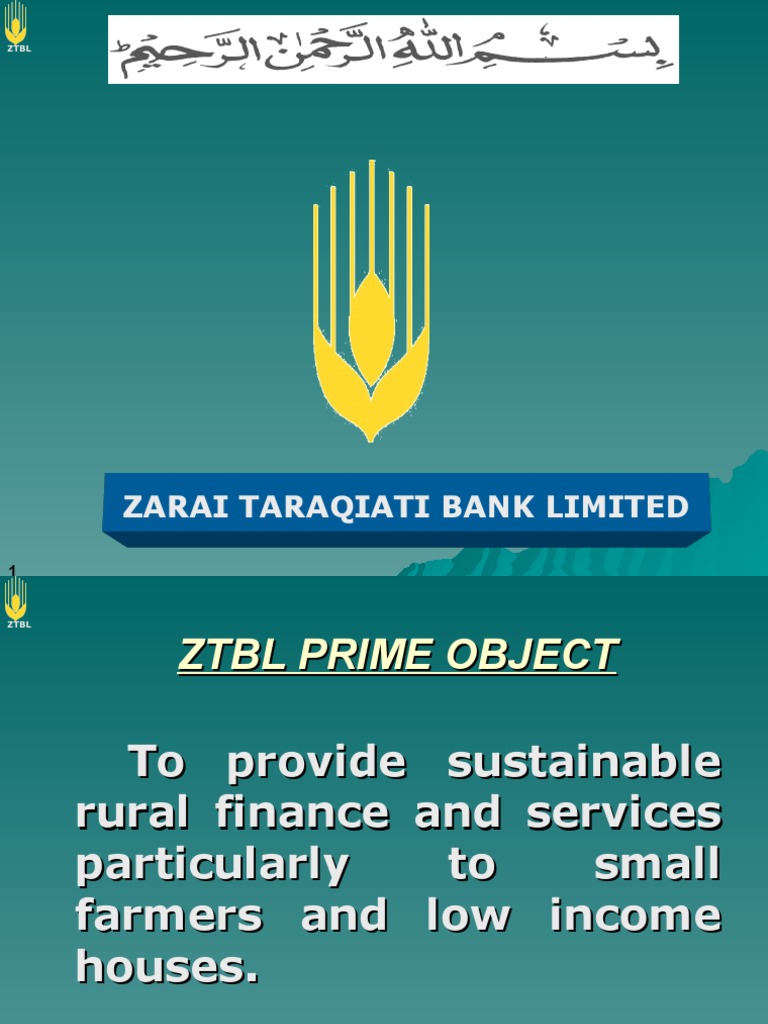ZTBL rural finance services | PDF | Dairy | Loans