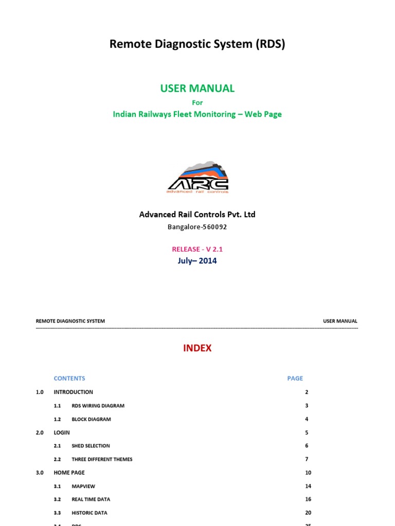 RDS UserManual PDF | PDF | Portable Document Format | File Format