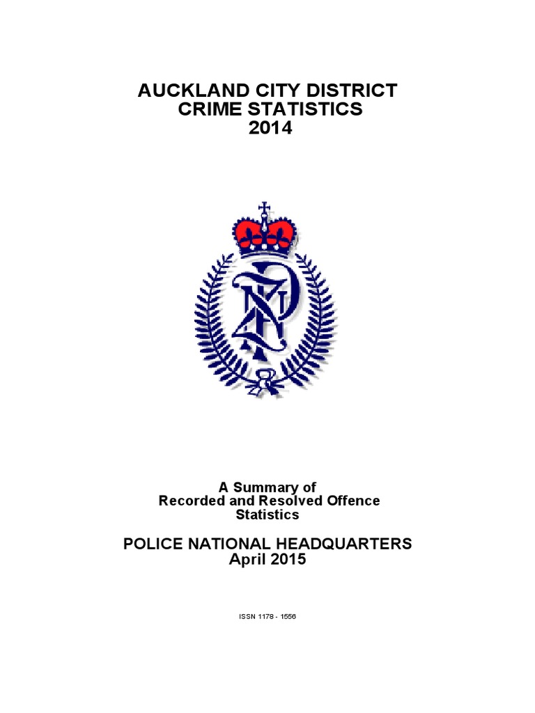 Crime Stats Auckland City 20141231 | PDF | Burglary | Theft