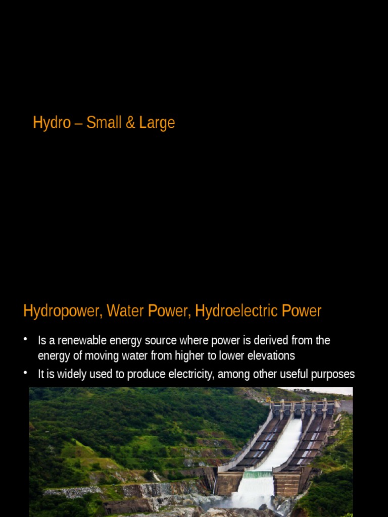 Hydropower Basics | PDF | Hydroelectricity | Reservoir