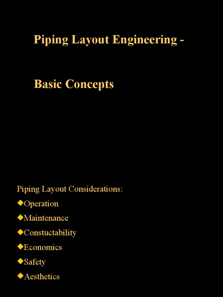 Piping Layout Design Guidelines | PDF | Pump | Valve