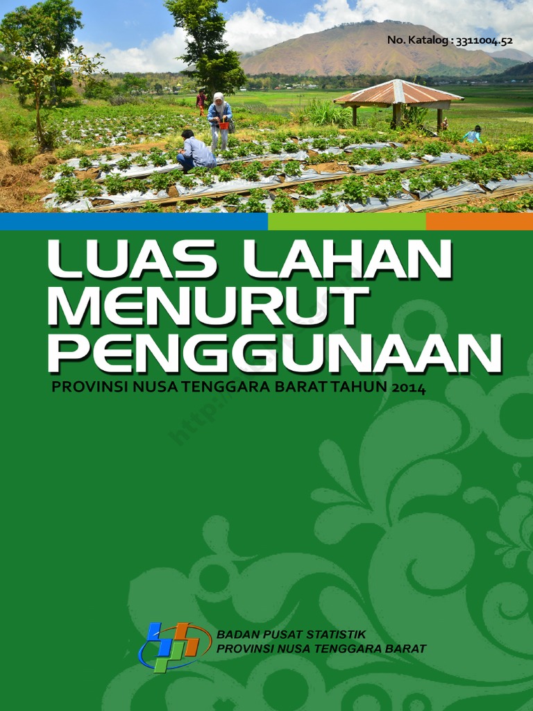 Luas Lahan NTB 2014: Penggunaan & Irigasi | PDF