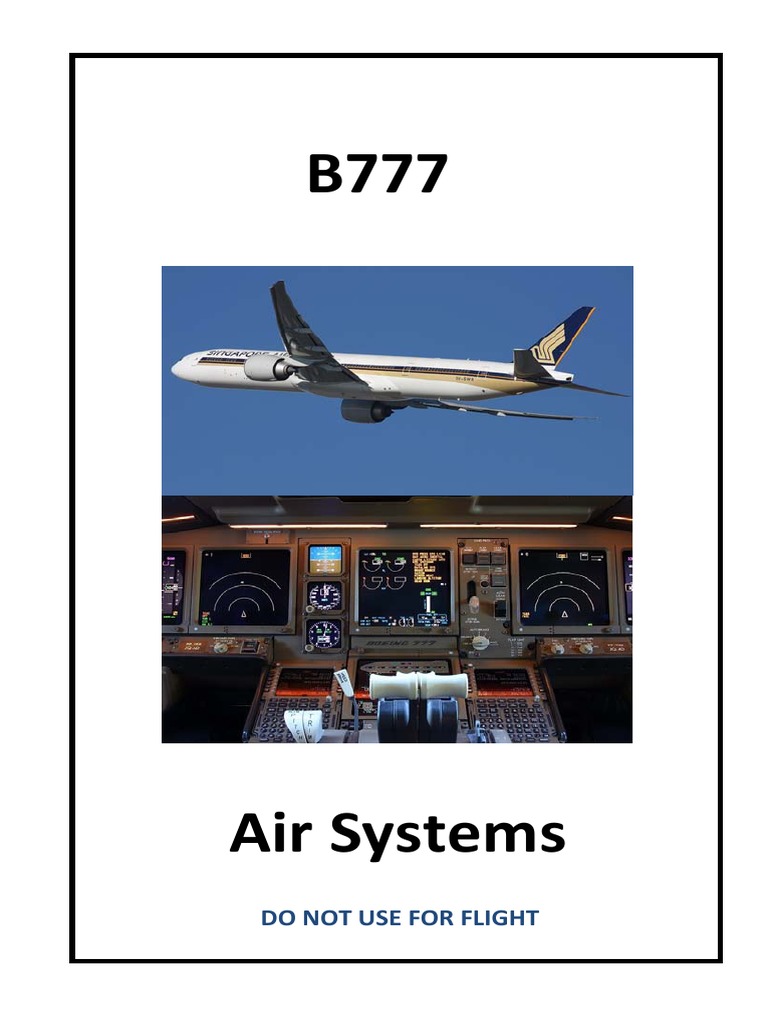 B777 Air Systems | PDF | Air Conditioning | Cockpit
