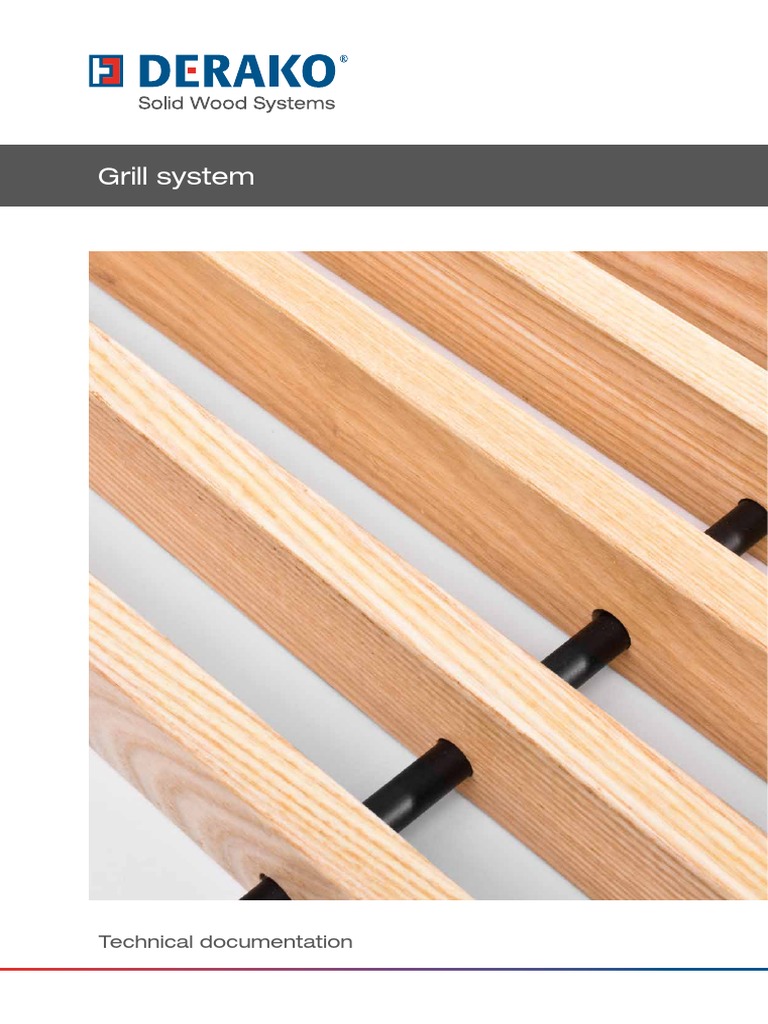 Derako Grill Ceiling System Overview | PDF | Ceiling | Wall
