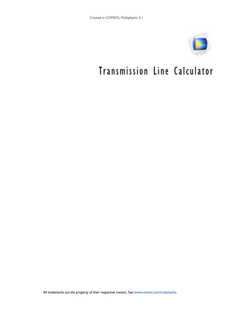An Introduction to Transmission Line Theory and the Transmission Line ...