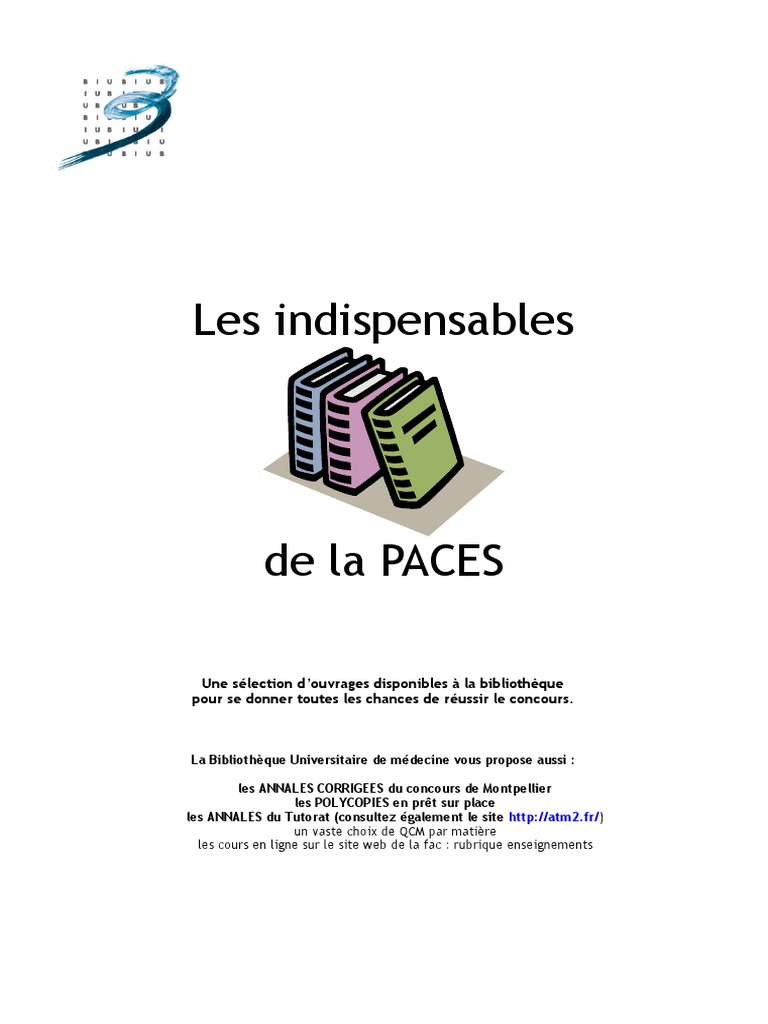 Les Indispensables de La PACES | PDF | Physiologie | Biologie