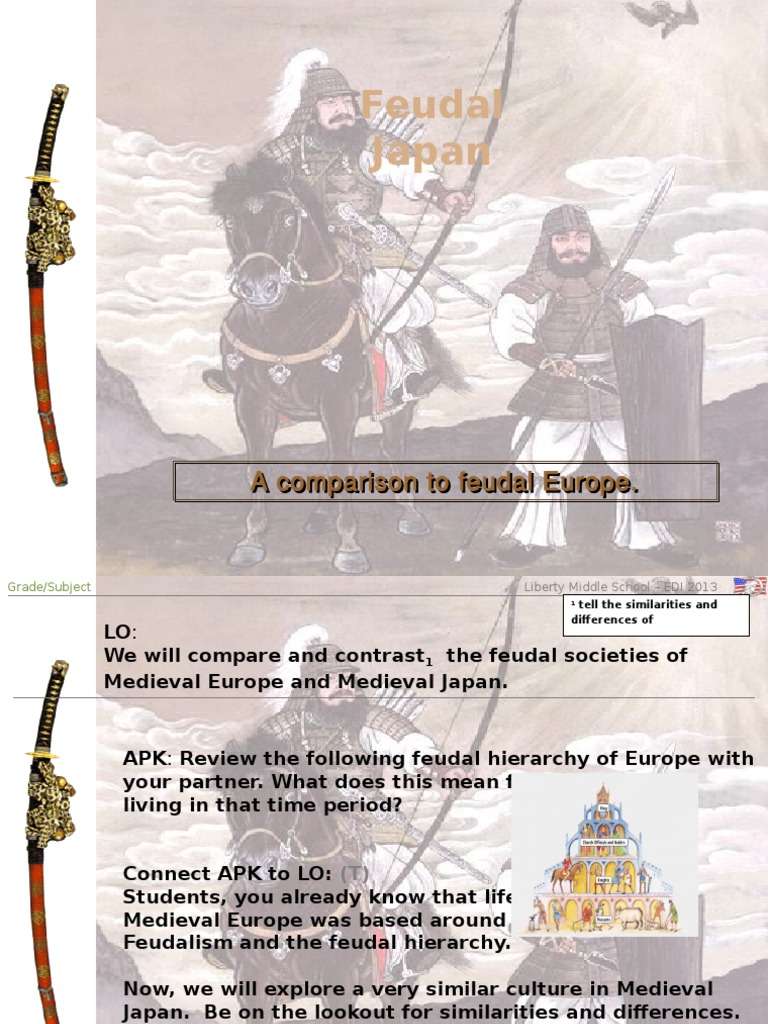 Comparing Feudal Japan and Europe | PDF | Samurai | Knight