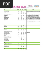 Blogilates Meal Plan | PDF | Tofu | Yogurt