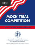 Steps in A Mock Trial | PDF | Cross Examination | Witness