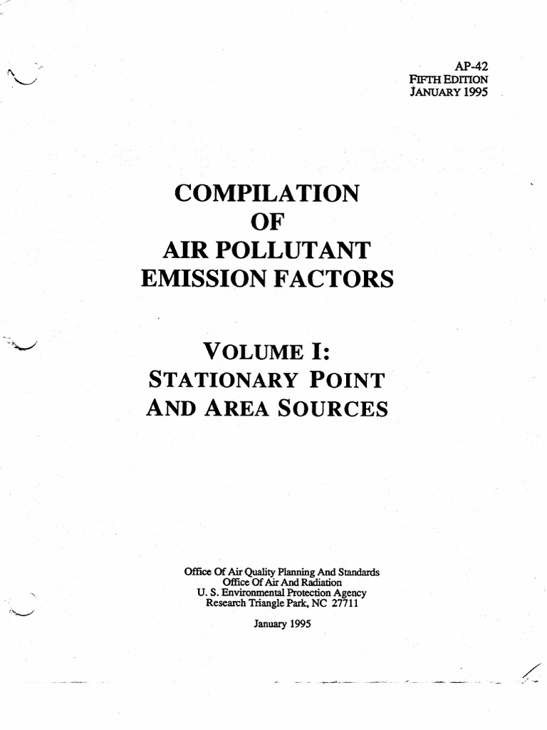 Ap 42 | PDF | Natural Gas | Internal Combustion Engine