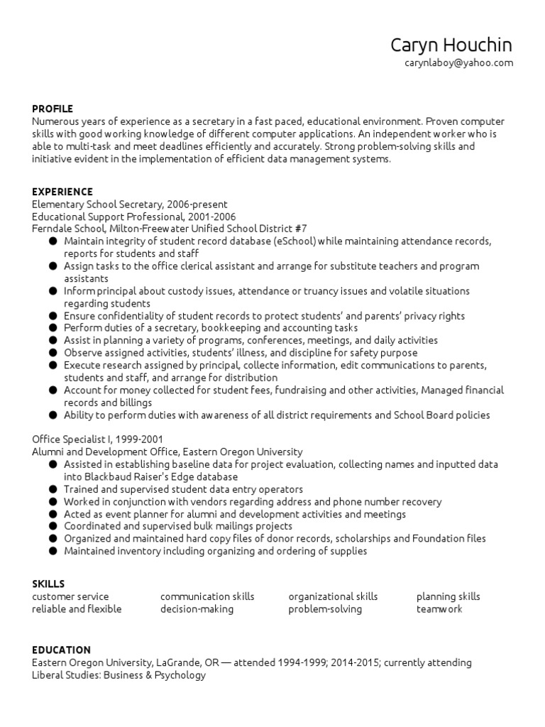 Resume Final | PDF