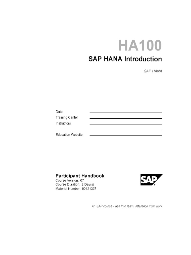 HA100 | PDF