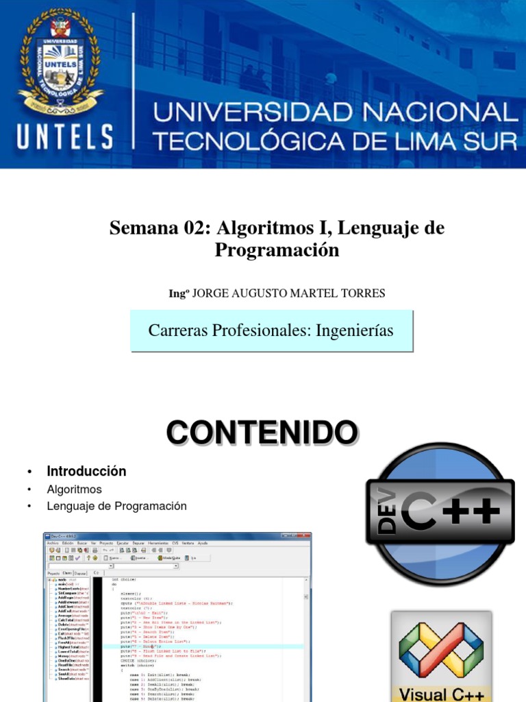 Introducción a los algoritmos y lenguajes de programación | PDF | Programa de computadora ...