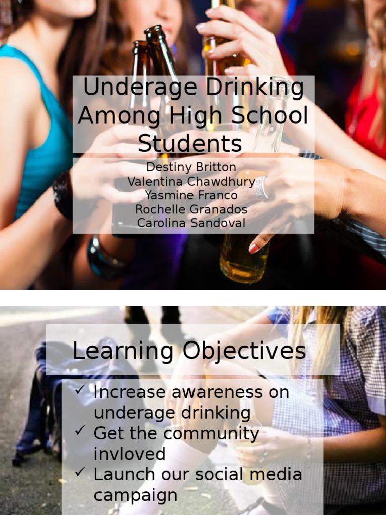 High School Drinking Awareness | PDF | Adolescence | Social Media