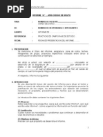 Modelo de Informe Simple | PDF | Estudios de idiomas extranjeros ...