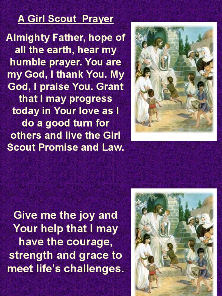 A Girl Scout Prayer | PDF