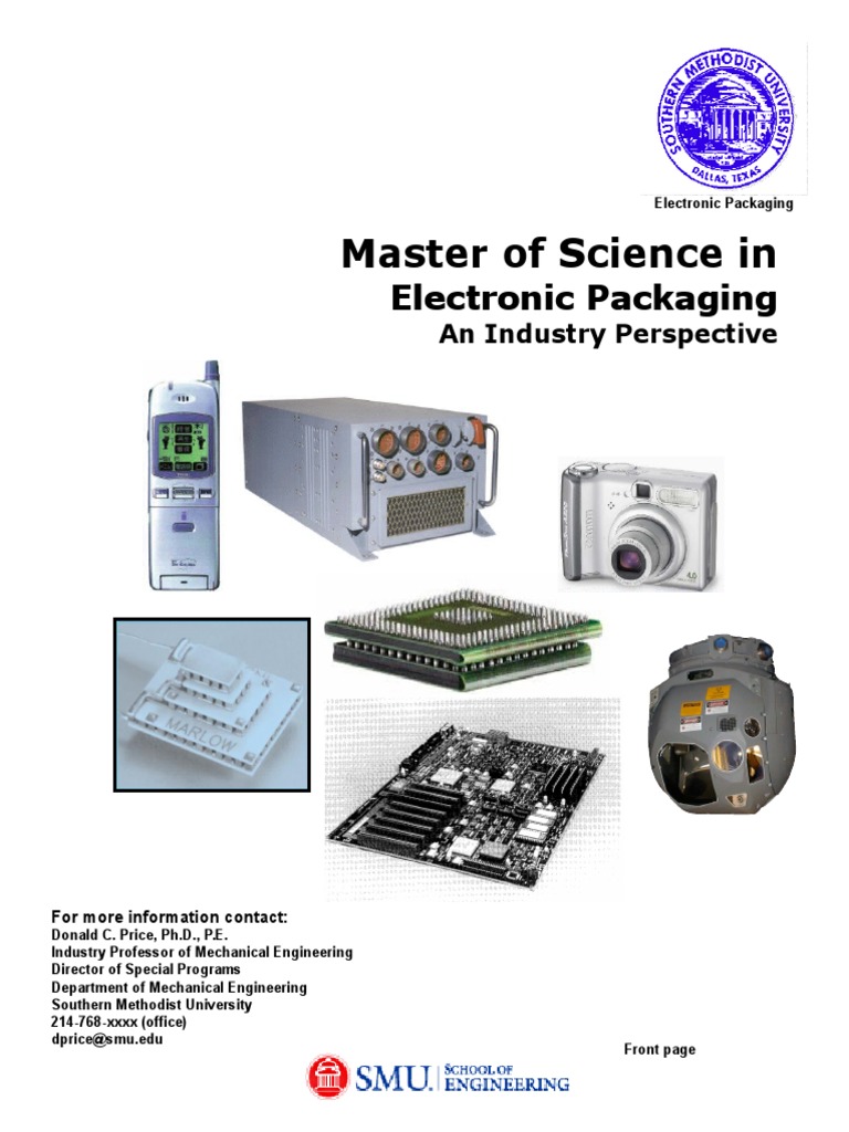 06 Electronic Packaging Brochure | PDF | Thermal Conduction | Electronics
