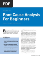Root Cause Analysis | PDF | Causality | Clinical Trial