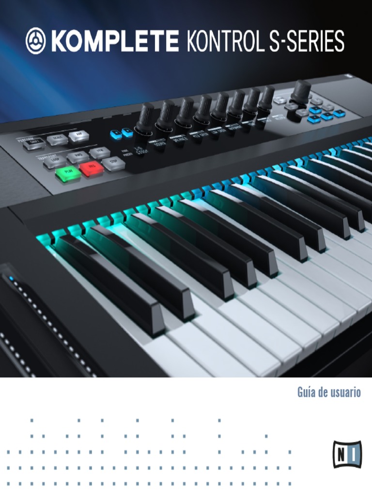 Komplete Kontrol Manual Spanish | PDF | Point and Click | Teclado