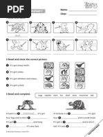 Tiger 3 Unit 5 Test STANDARD | PDF