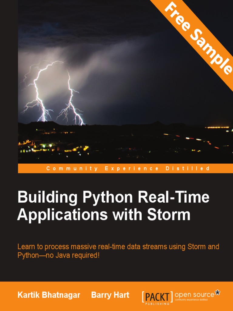 Building Python Real-Time Applications With Storm - Sample Chapter ...