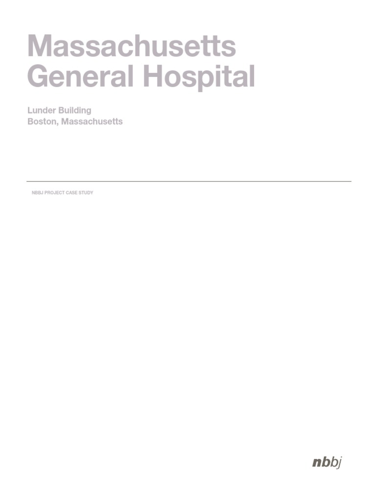 Masachusettes General Hospital | PDF | Emergency Department | Hospital