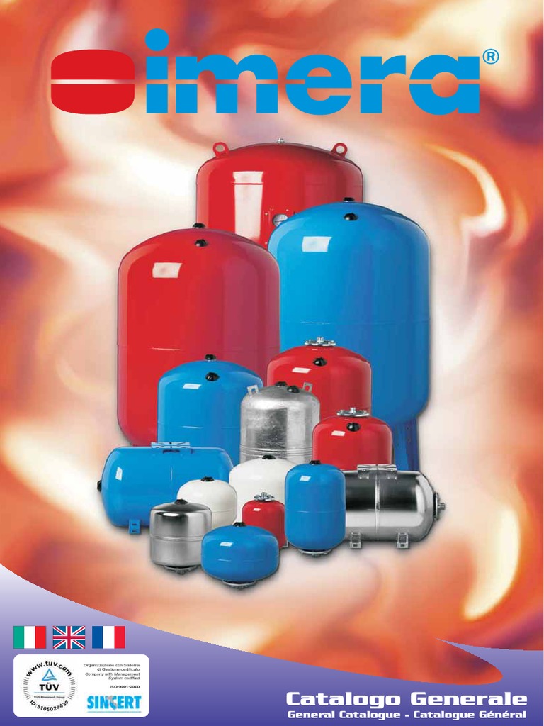 Iméra Expansion Vessel Overview | PDF | Building Engineering | Building ...