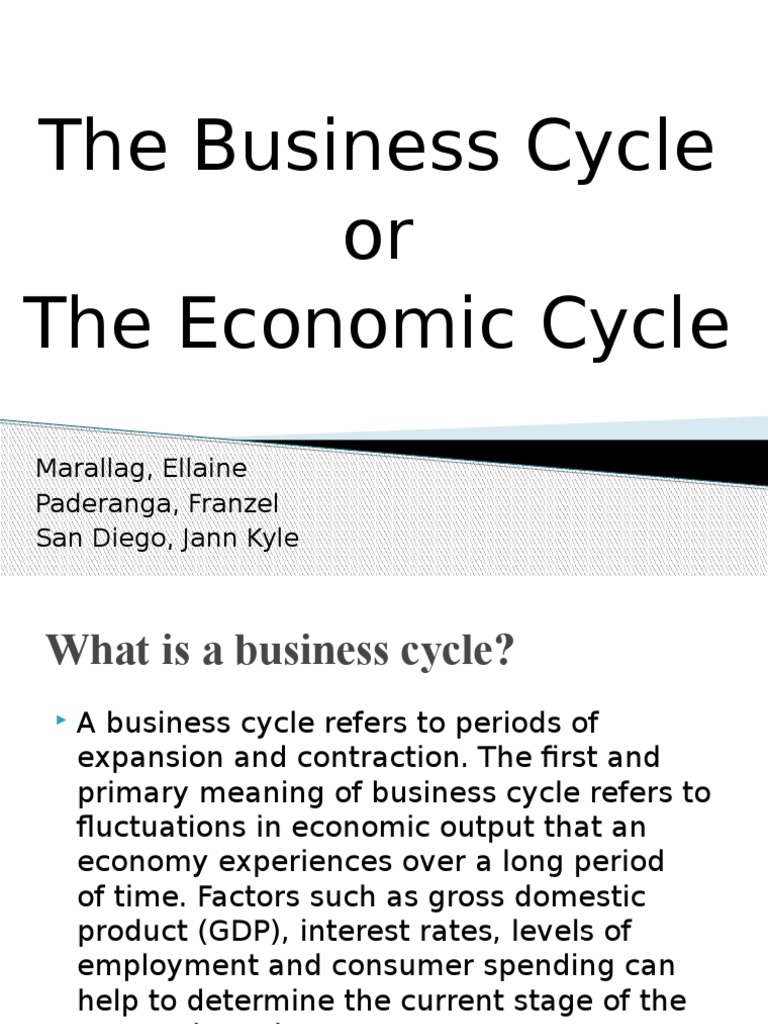 Understanding the Business Cycle | PDF | Business Cycle | Recession