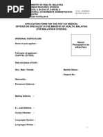 BHPC Application Form for Health Professionals | PDF | Identity ...