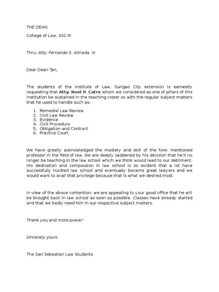 SSCR Letter | PDF