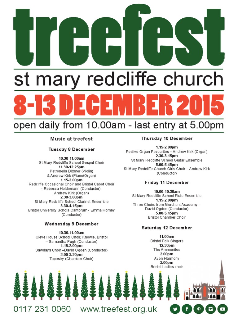 Treefest 2015 Music | PDF | Social Science | Religion & Spirituality