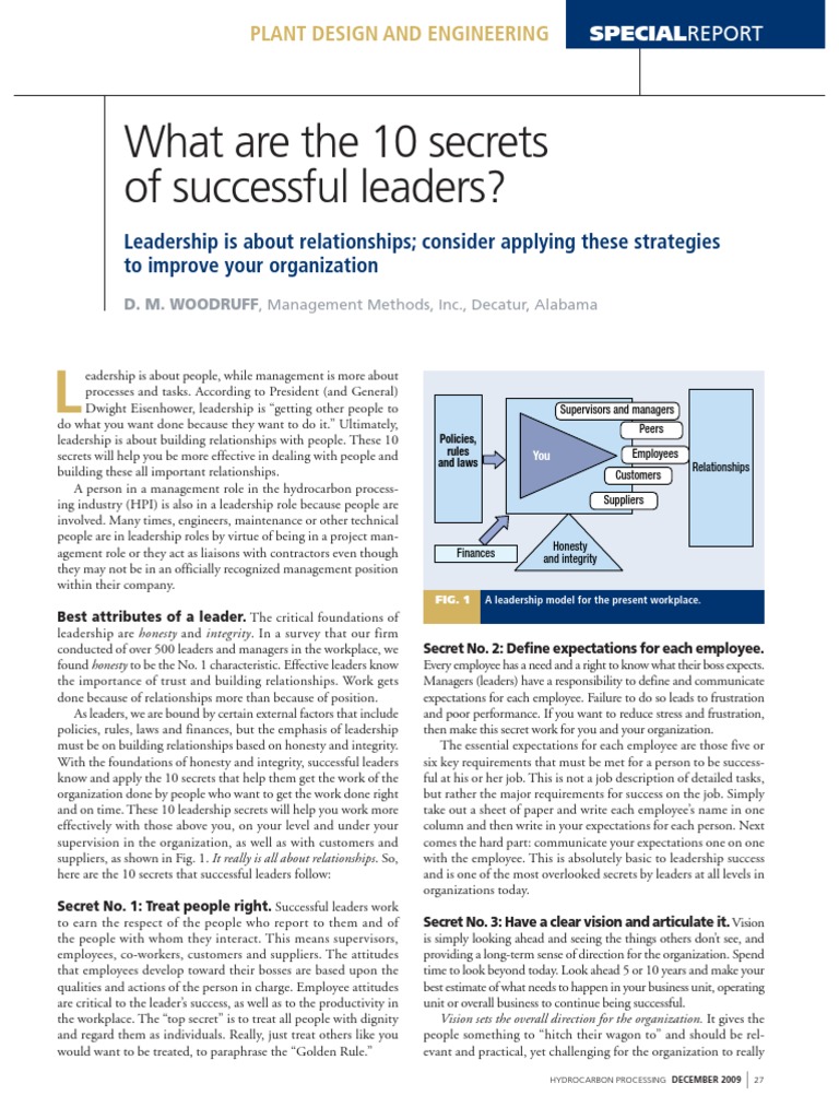 Ten Secrets | Download Free PDF | Occupational Safety And Health ...