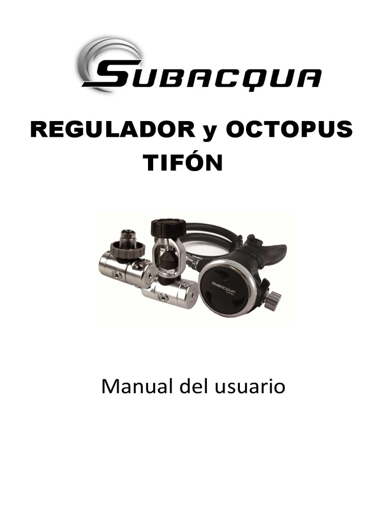 Inspección Regulador Buceo Tifón 2A | PDF | Submarinismo | Materiales ...