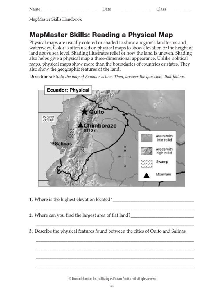 Map Skills for Students | PDF | Travel | Foreign Language Studies