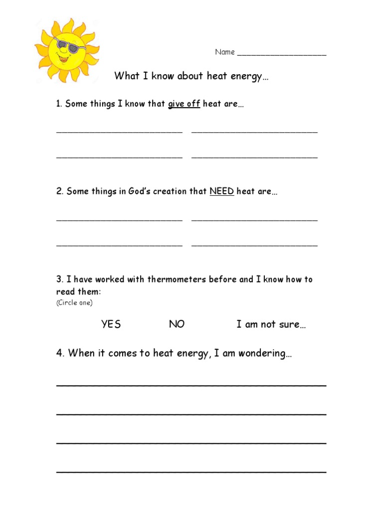 Understanding Heat Energy Concepts | PDF