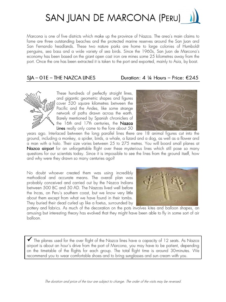 The Nazca Lines | PDF | Pottery | Nature