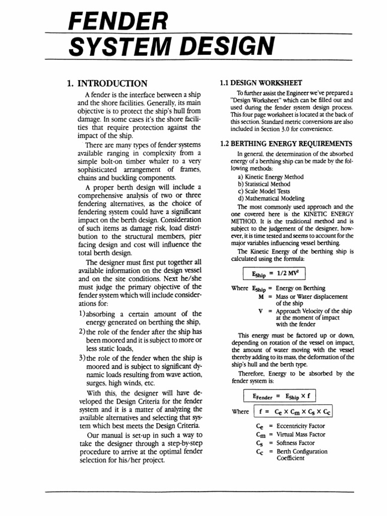 Fender System Design | PDF