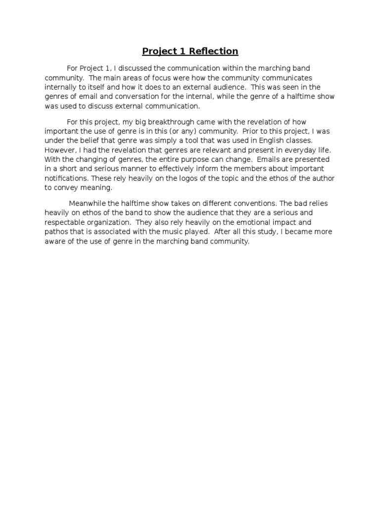 Marching Band Communication Analysis | PDF | Social Science