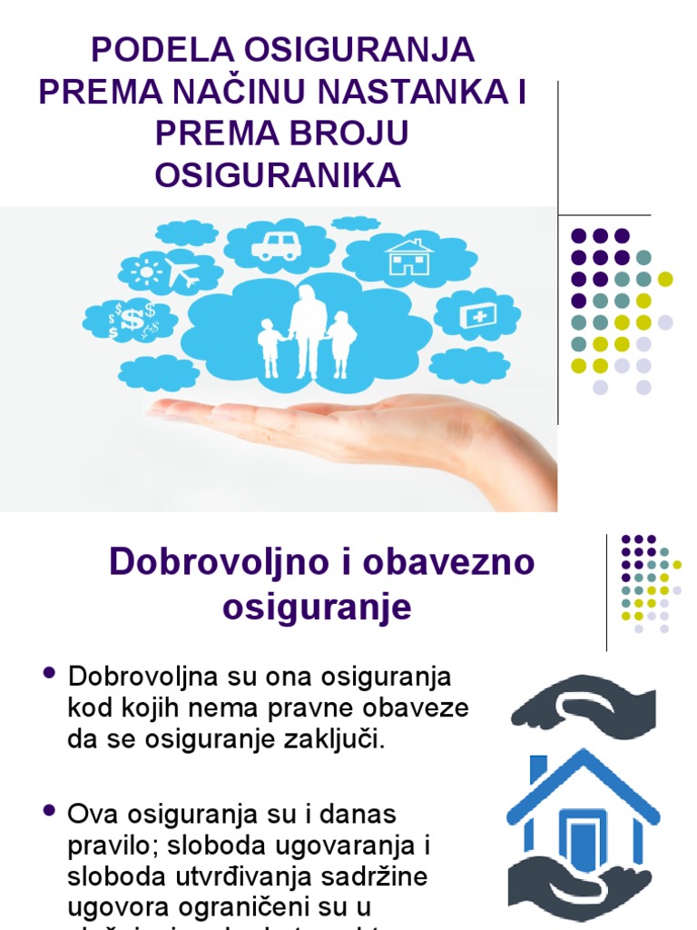 Olivera Stanković - Podela Osiguranja Prema Načinu Nastanka I Prema Broju Osiguranika | PDF