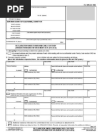 California Family Law Case Cover Sheet | PDF | Surrogacy | Family