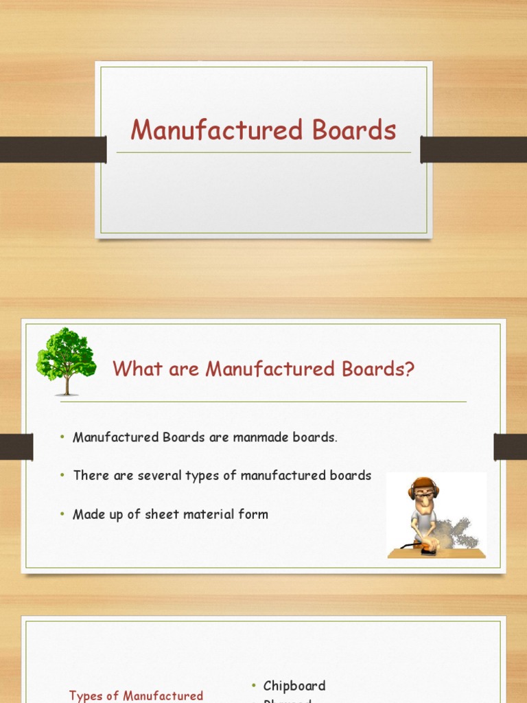 Manufactured Boards | PDF