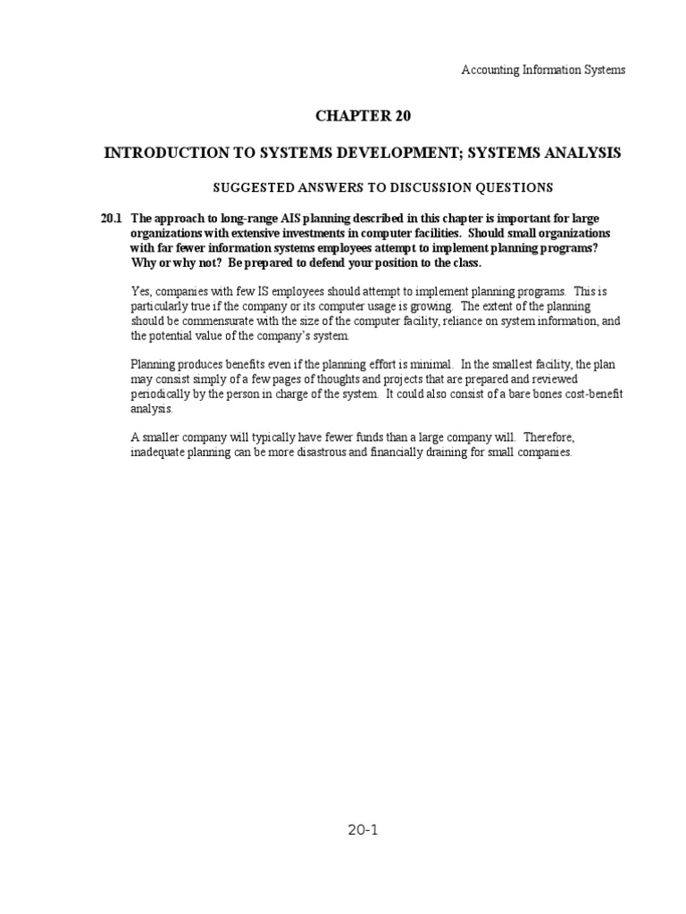 Case Study On System Analysis | Download Free PDF | Depreciation | Net ...