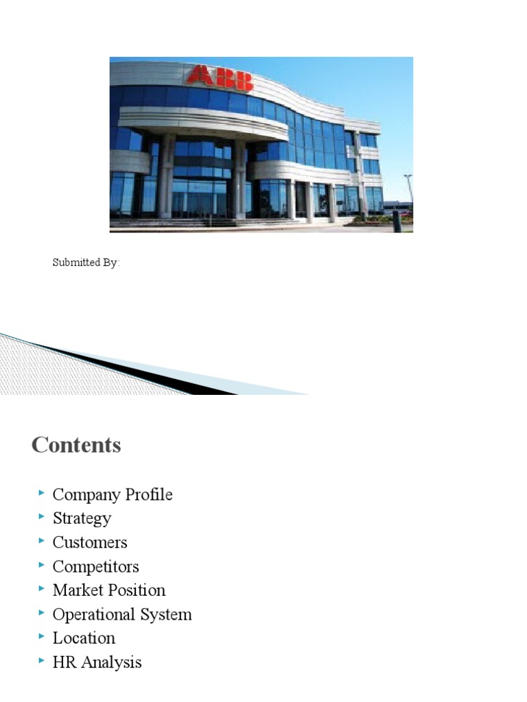 ABB-presentation.ppt | Lean Manufacturing | Supply Chain