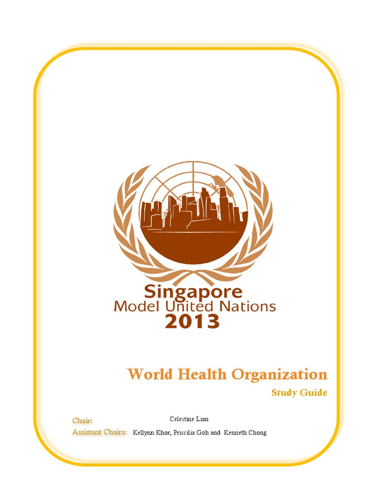 Model United Nations MUN Study Guide For WHO | PDF | Female Genital ...
