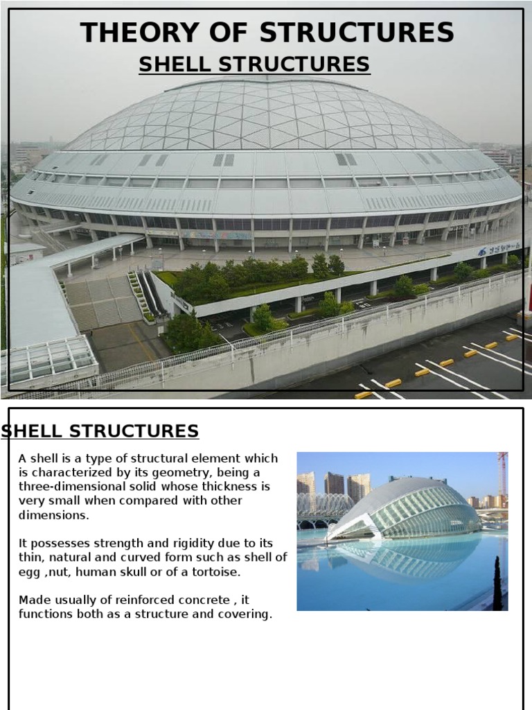 Shell Structure | PDF | Dome | Beam (Structure)
