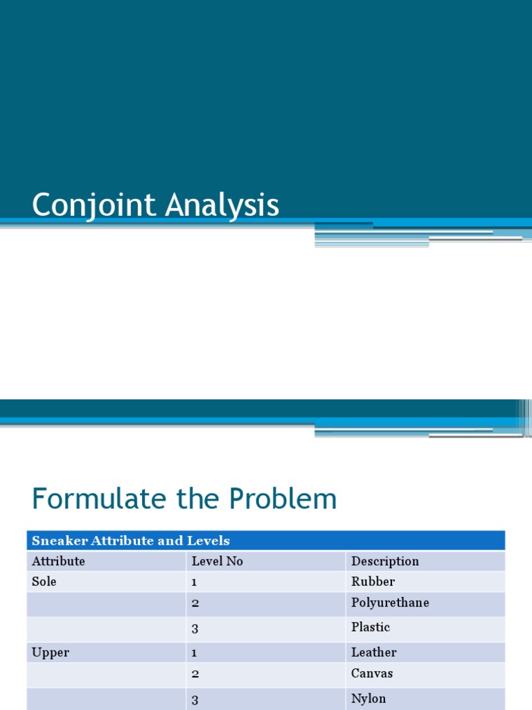 Conjoint Analysis | PDF | Dummy Variable (Statistics) | Regression Analysis