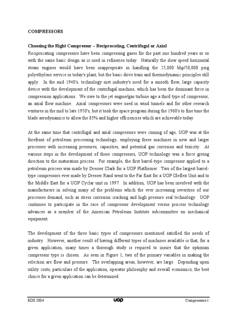 An In-Depth Look at Compressor Types, Operation, and Selection Criteria ...